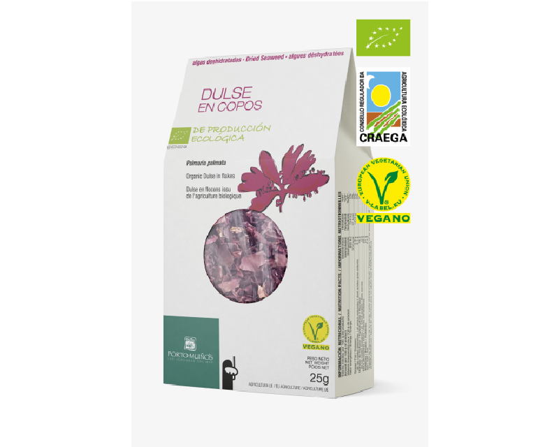 Organic dried sea vegetables DULSE, 25 g - Biopapa